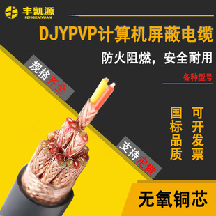 计算机屏蔽电缆 DJYPVP-1*2*1多芯阻燃耐火铜屏蔽计算机电线电缆-阿里巴巴