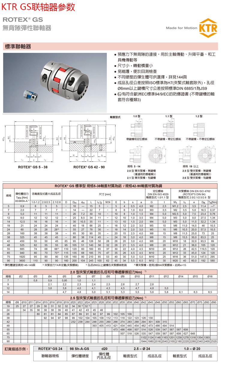 德国原装KTR-ROTEX-GS24无齿隙弹性联轴器/ROTEX-GS24梅花联轴器-阿里巴巴