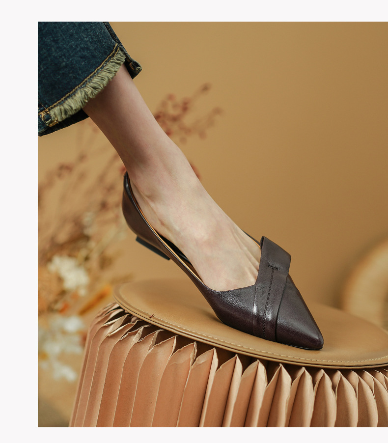 CHIKO Amalia Pointy Toe Block Heels Pumps Shoes