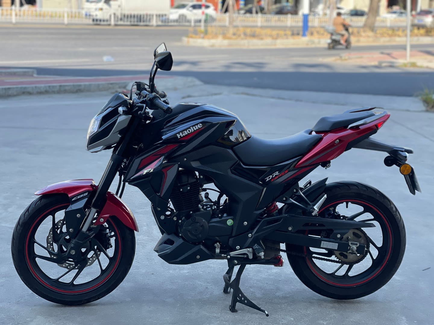 新款国四电喷豪爵DR150S街车DR300CC机车男装燃油代步跨骑摩托车-阿里巴巴