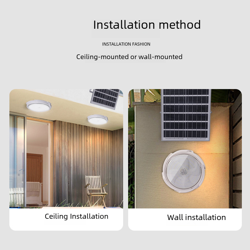 Cross Border Solar Light Outdoor Solar Ceiling Light Home Light Solar ...