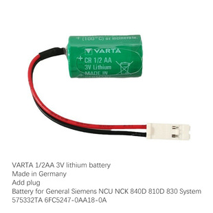 1/2AA CR14250 3V battery NCU 575332TA 6FC5247-0AA18-0A-阿里巴巴