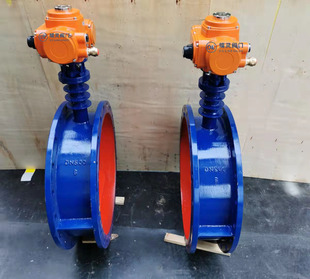 烟道蝶阀 D941W-2.5C DN400高温烟气电动通风蝶阀-阿里巴巴