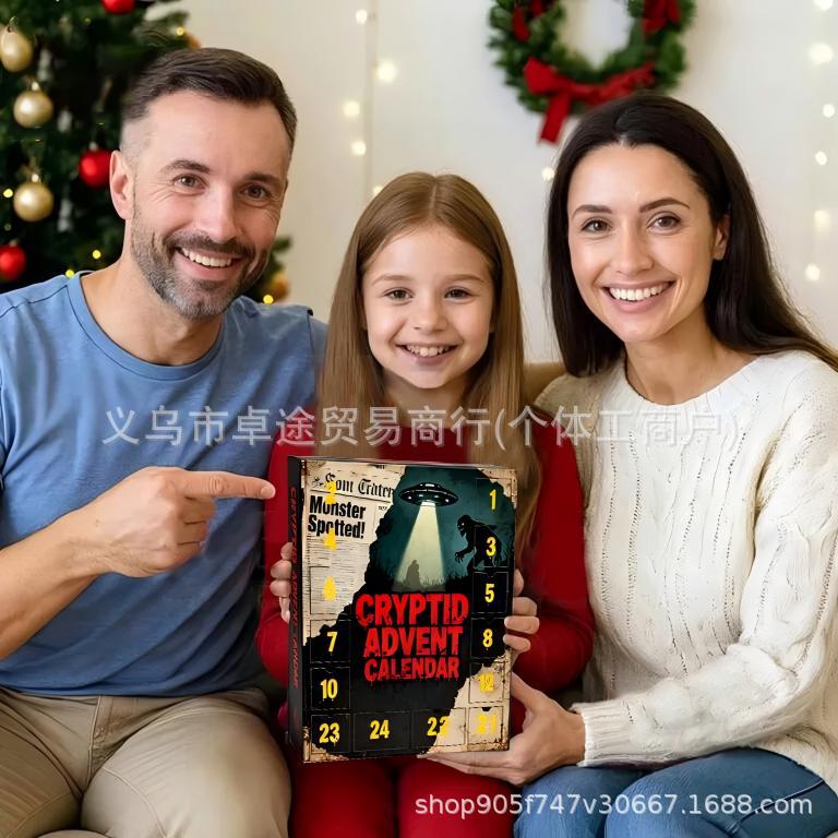 爆款 2025 Cryptid Advent Calendar 2025年神秘降临节日历-阿里巴巴