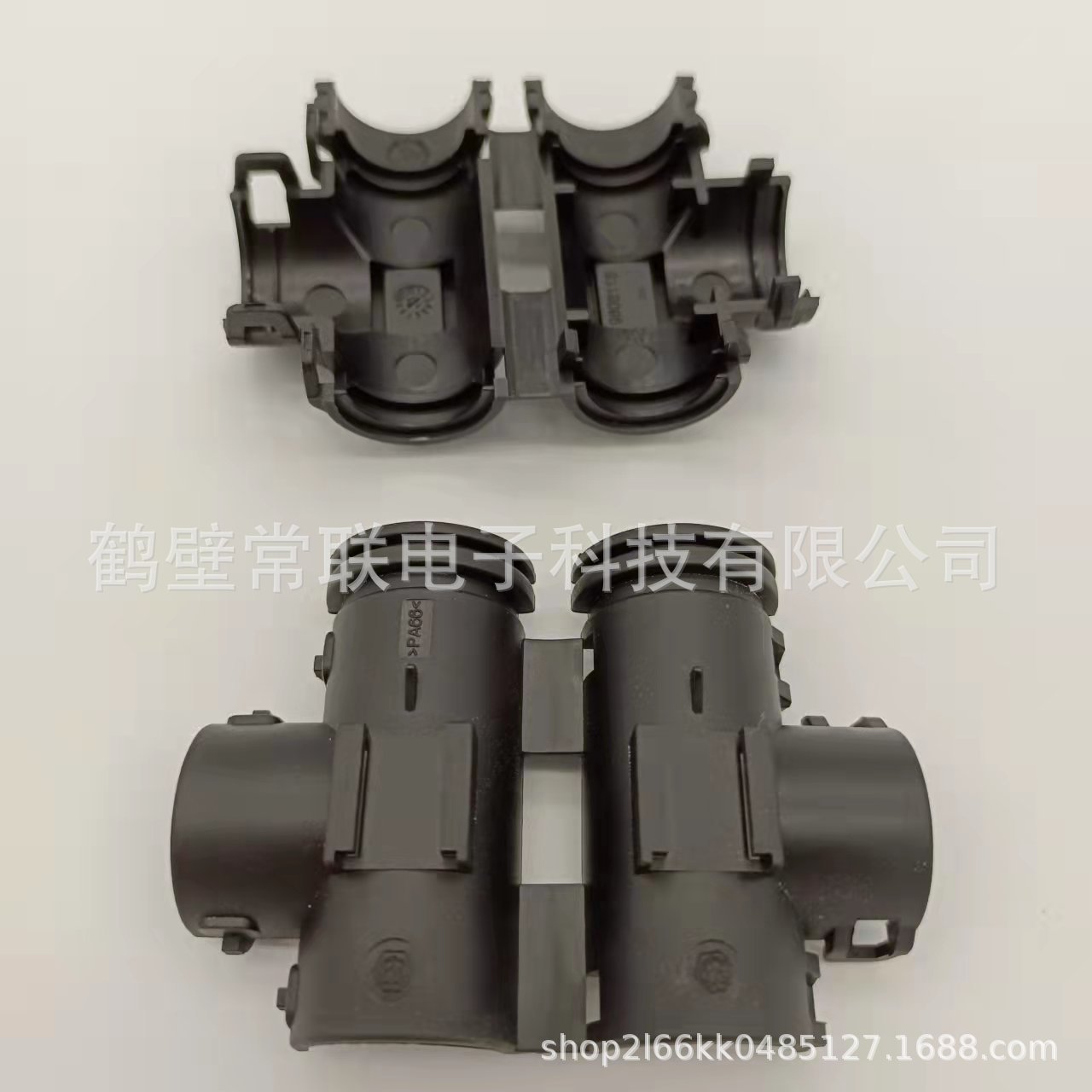 9806115 黑色国产波纹管管卡三通 T型扎扣 汽车线束连接器管卡-阿里巴巴