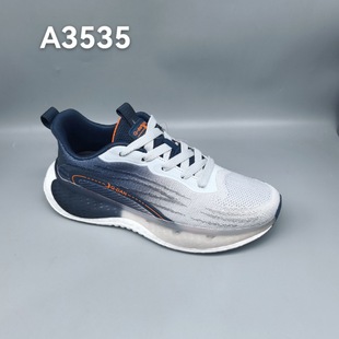 哈雷乔丹男鞋2025春季男款轻便舒适跑步鞋子运动鞋双网跑鞋A3535-阿里巴巴