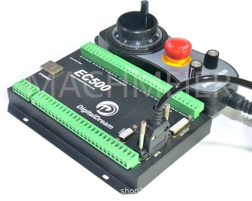 MACH3 接口板 EC500 CNC-以太网运动控制器 460khz 3/4/5/6 轴-阿里巴巴