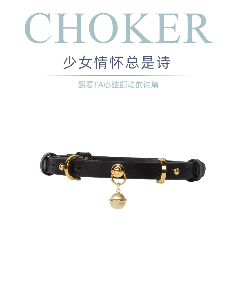 SM情趣用品项圈颈链狗奴choker牛皮项链颈圈k9另类束缚夫妻玩具-阿里巴巴
