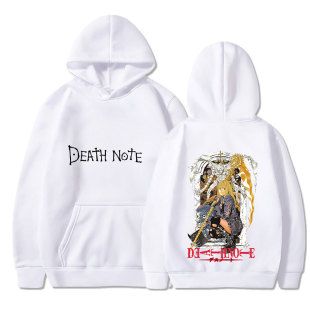 Anime Death Note Hoodie Hip Hop Misa Print Hooded Sweatshirt-阿里巴巴