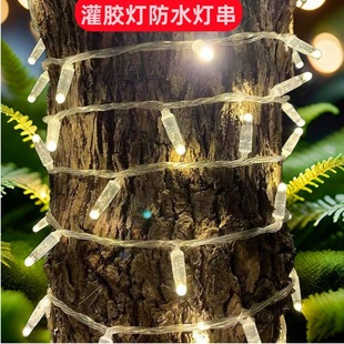 LED灌胶灯串户外防水工程亮化灯广场公园装饰灯高亮绕树氛围灯-阿里巴巴