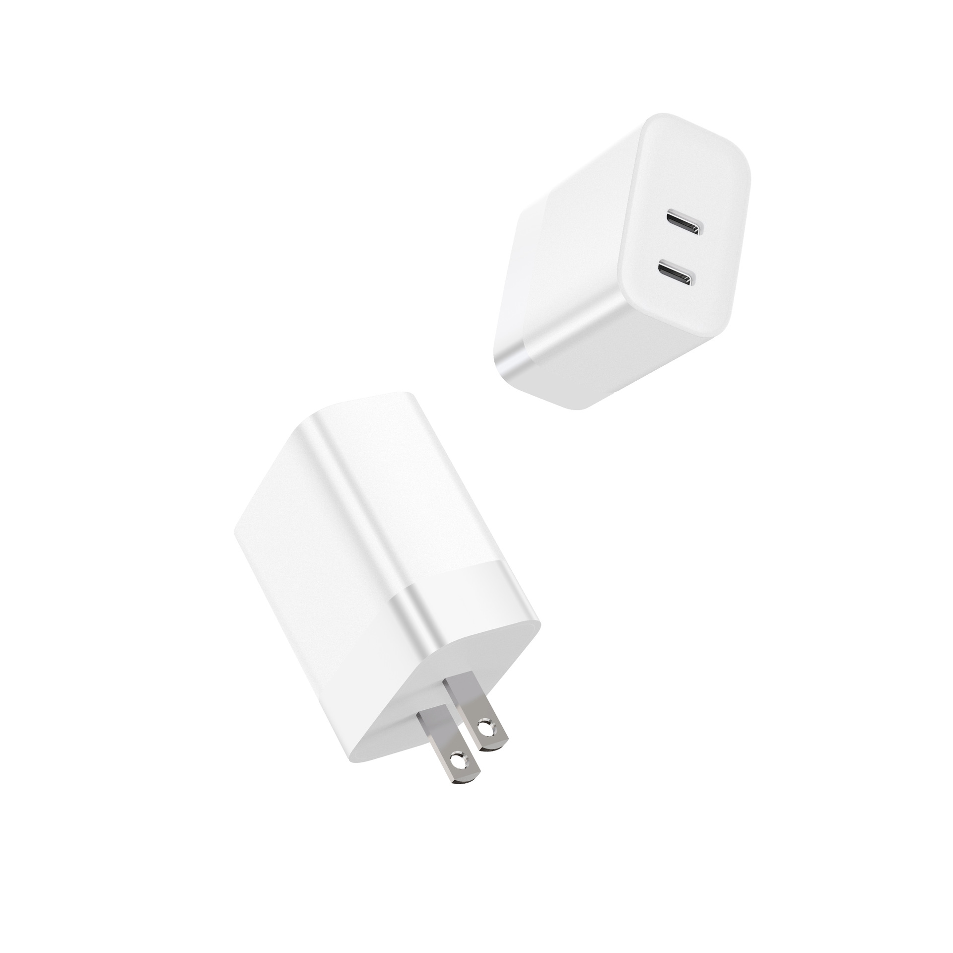 爆款35W双PD快充type-c手机充电器 适用苹果35W双C快充PD充电头-阿里巴巴