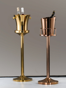 IYR7新款落地香槟桶酒吧会所冰桶套装加厚冰桶支架软装设计餐饮冰-阿里巴巴