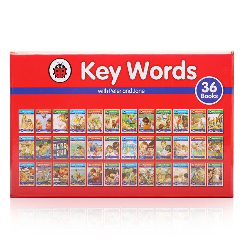 ladybird key words 36 books 快乐瓢虫关键词汇口语单词练习绘本-阿里巴巴