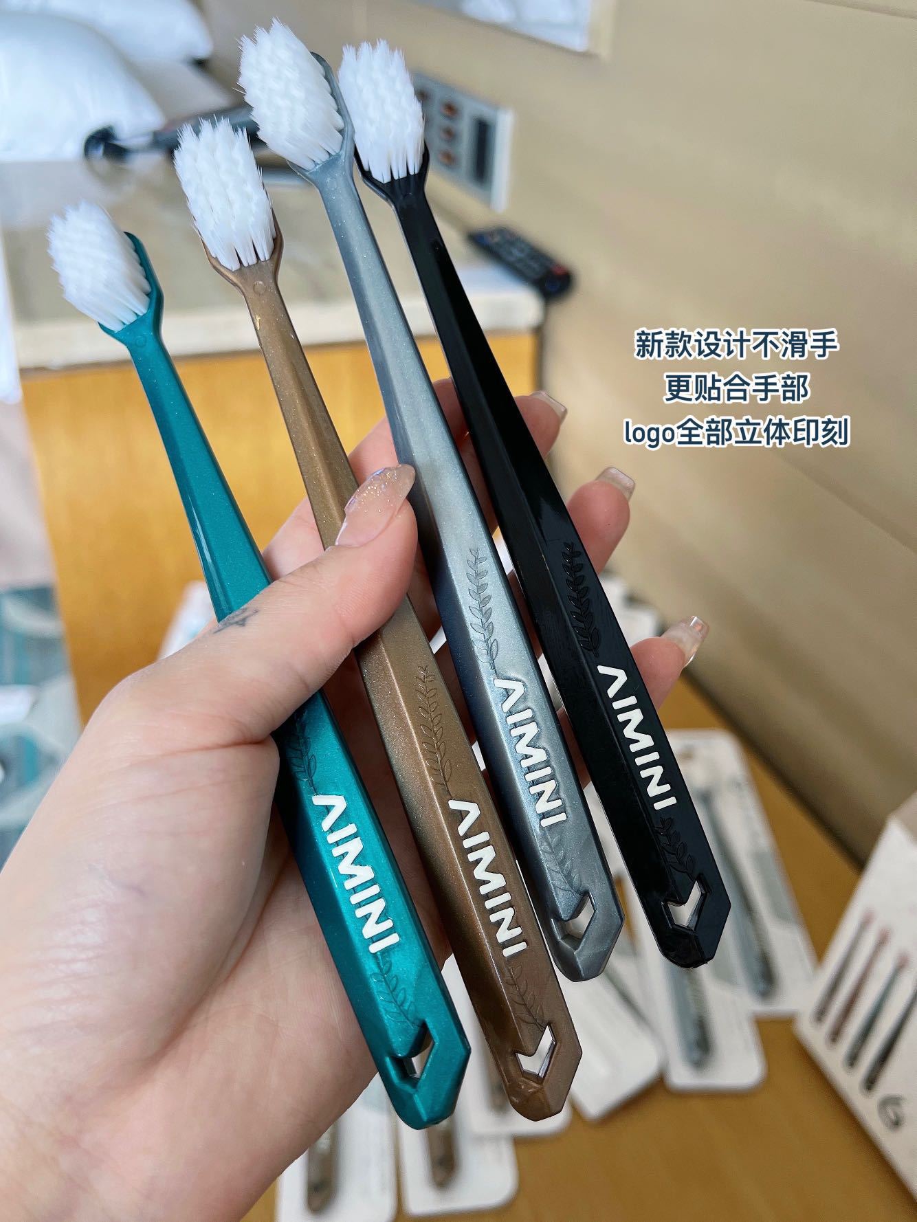 AIMINI网红新款迪拜六代牙刷成人宽头软毛牙刷独立包装万毛牙刷-阿里巴巴