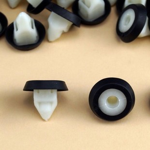 适用于大众奥迪斯柯达后保险杠螺母支架螺丝底座卡子牌照底座卡扣-阿里巴巴