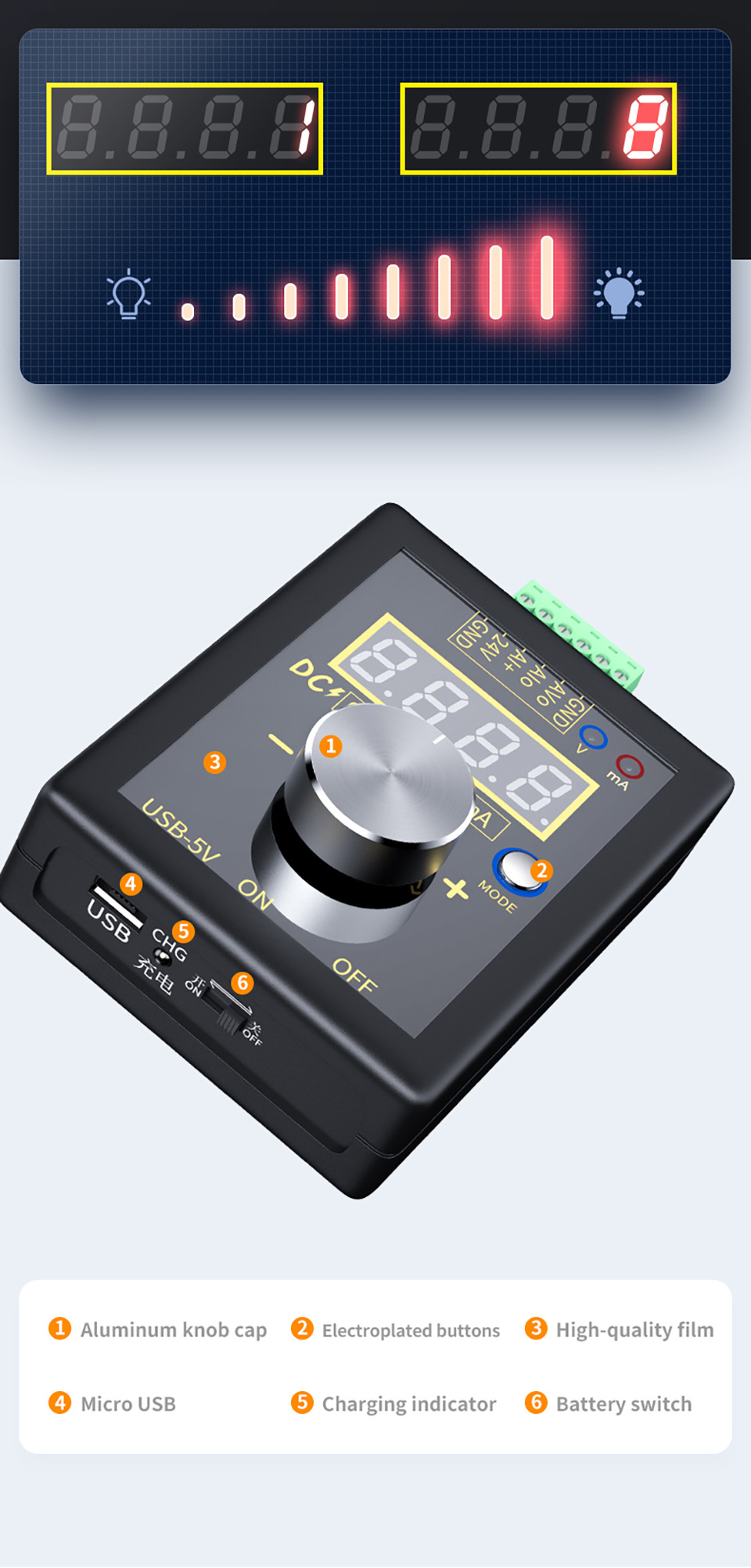 SG-002手持式0-10V/0-4-20mA模拟电压电流信号发生器调试源校验仪-阿里巴巴