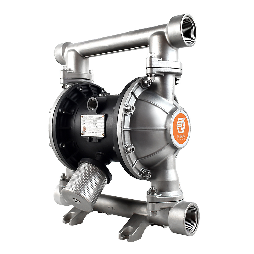 边锋固德气动隔膜泵QBY3系列 不锈钢铝合金塑料多材质耐腐蚀酸碱-阿里巴巴