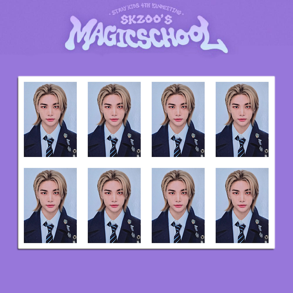 Stray Kids SKZOO's Magic School 周边证件照片 ID PHOTO证件照-阿里巴巴