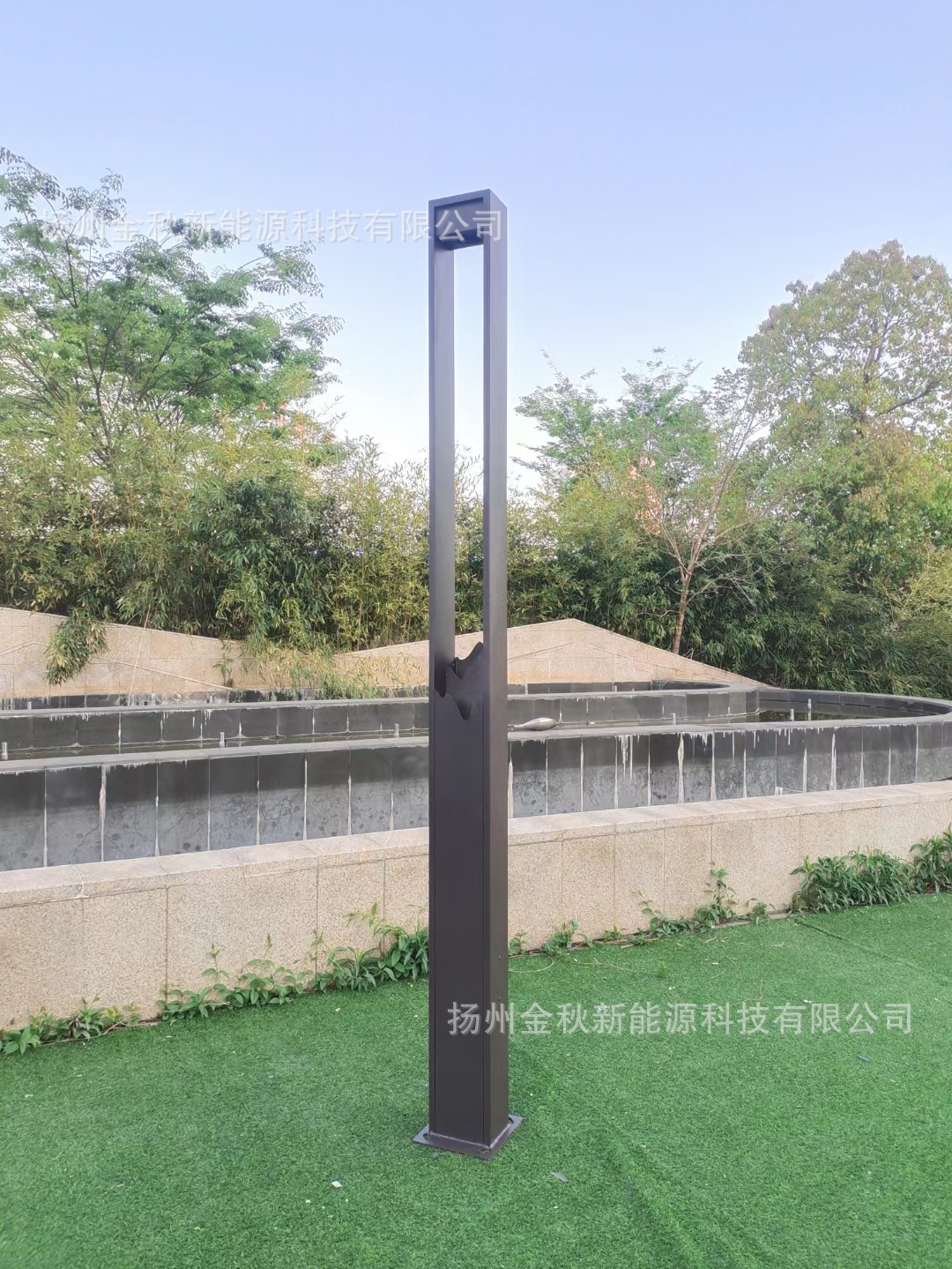 新中式户外3米方形景观灯4米LED小区庭院灯景区公园铝材景观灯-阿里巴巴