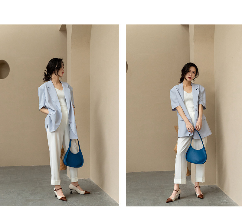 Chiko Noemy Pointed Toe Kitten Heels Pumps