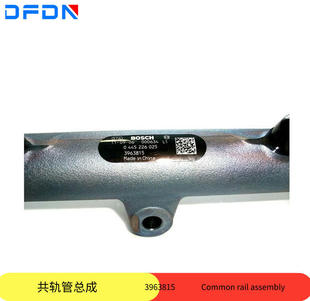 3963815 原厂博世康明斯ISLE发动机高压共轨油轨管 0445226025-阿里巴巴