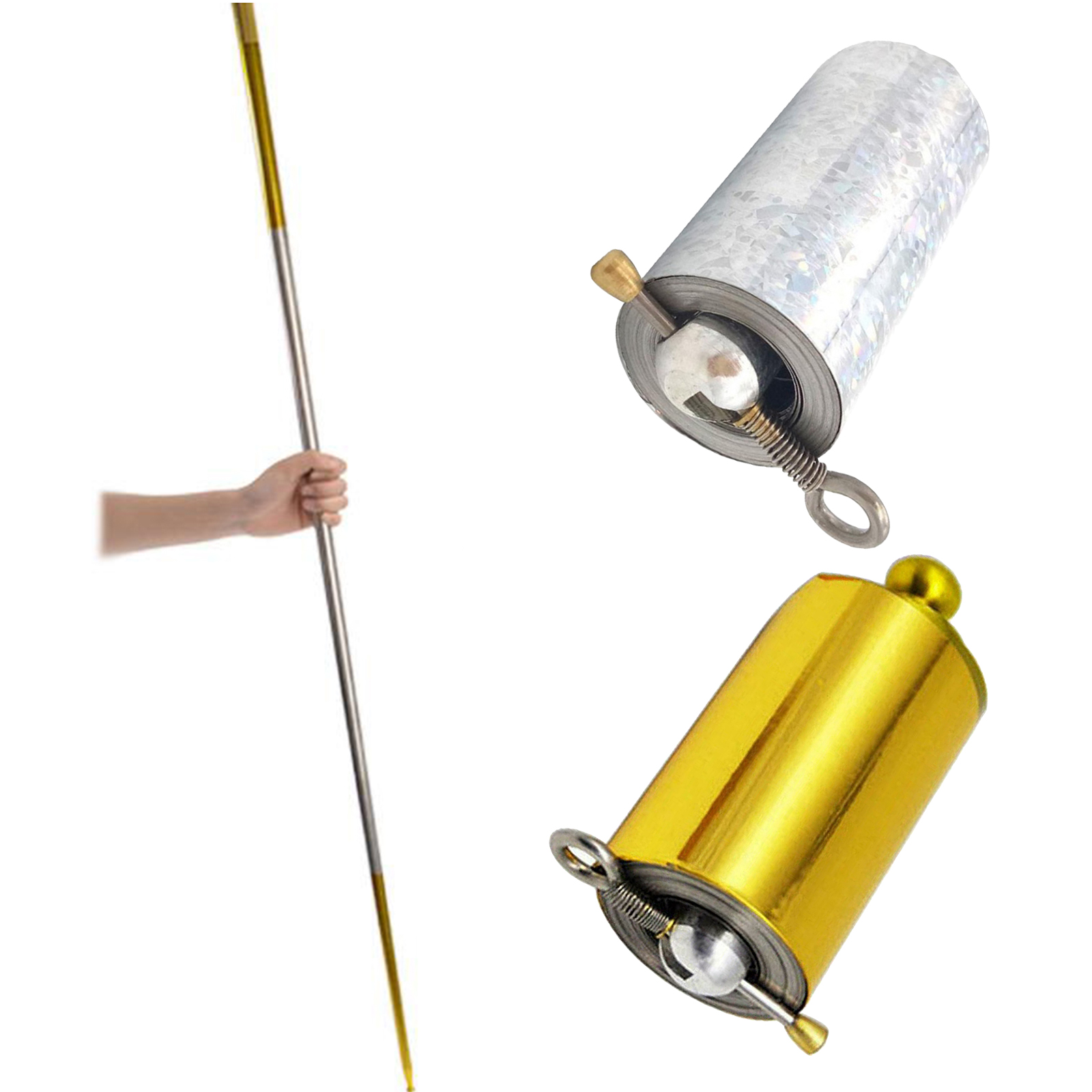 Portable Pocket Magic Staff Steel Magician Wand 110cm Tricks-阿里巴巴