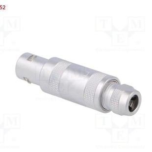 LEMO FFA.1S.250.CTAC52连接器: 同轴; 1S; 插头; 公; 焊接-阿里巴巴