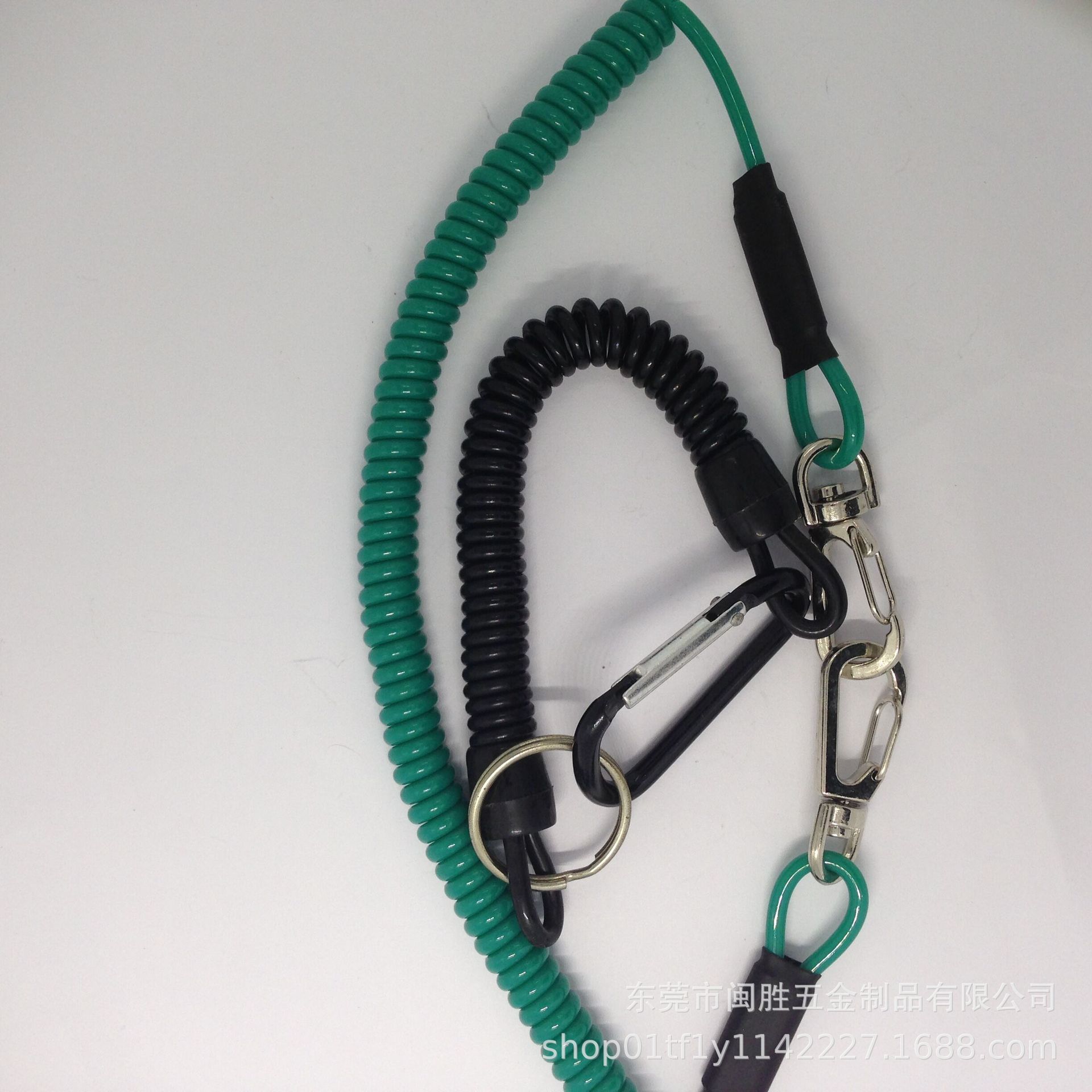 定不锈钢包胶涂塑弹簧绳安全防盗钢丝绳可伸缩提醒绳钢丝弹簧-阿里巴巴