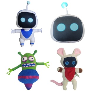 跨境新款Astro Bot Plush 救援计划游戏周边创意毛绒玩偶公仔玩具-阿里巴巴