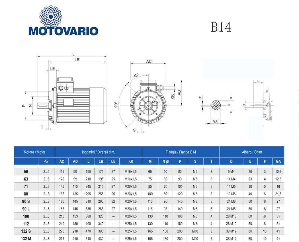 意大利摩刀利MOTOVARIO电机马达TS80B4-阿里巴巴