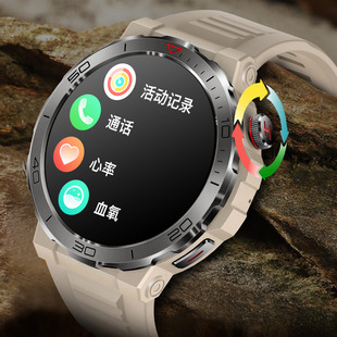 跨境MK68智能手表AMOLED大屏户外运动通话健康心率血氧睡眠腕表-阿里巴巴