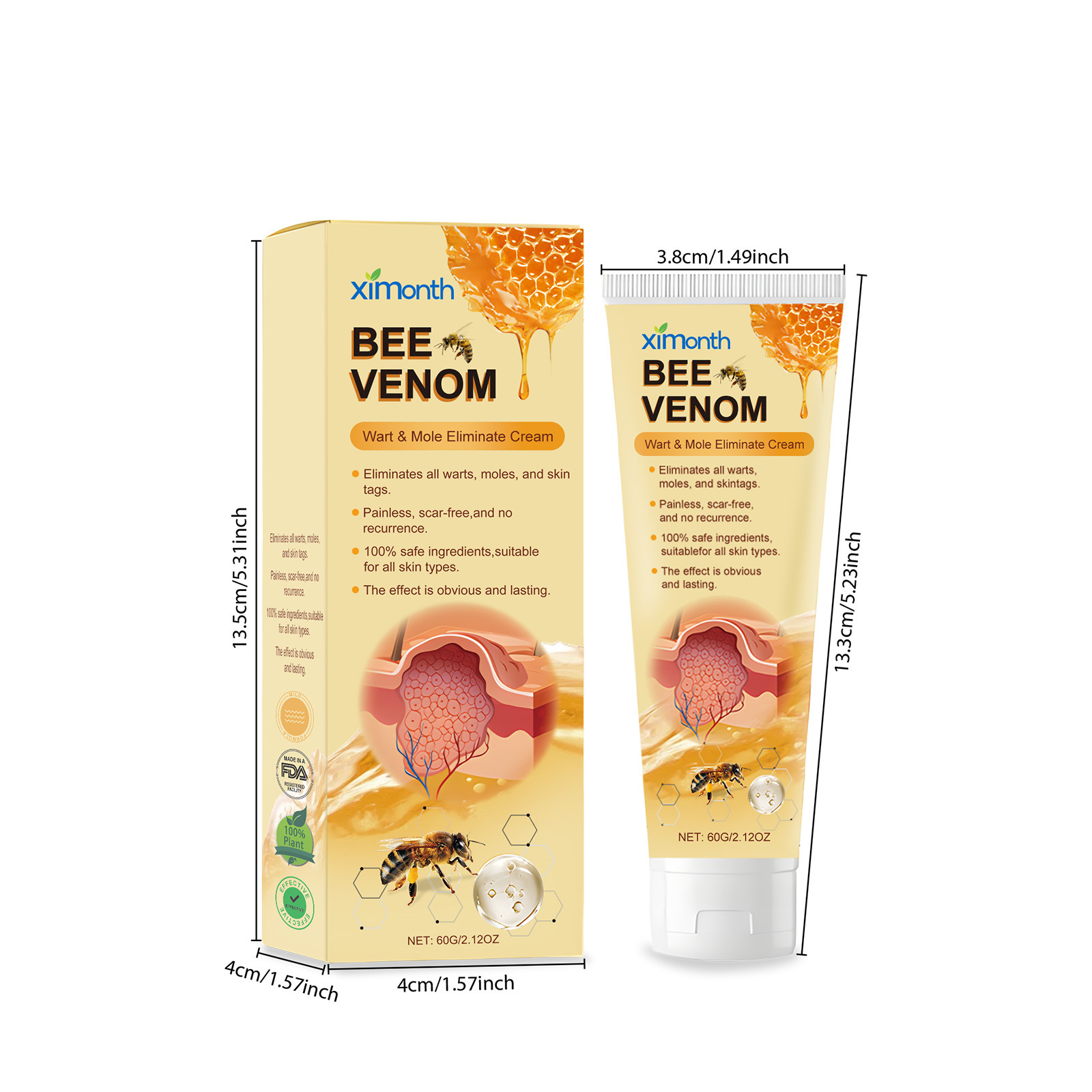 Ximonth 克尤霜 温和清洁皮肤护理光滑肌肤保湿护肤外用涂抹乳膏-阿里巴巴