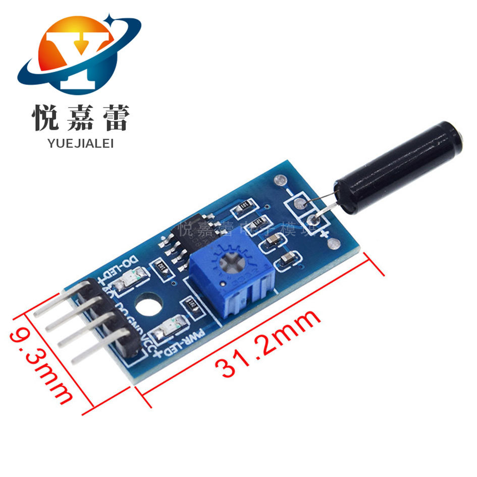 高灵敏震动传感器模块 振动模块 SW1801P 报警感应模块-阿里巴巴