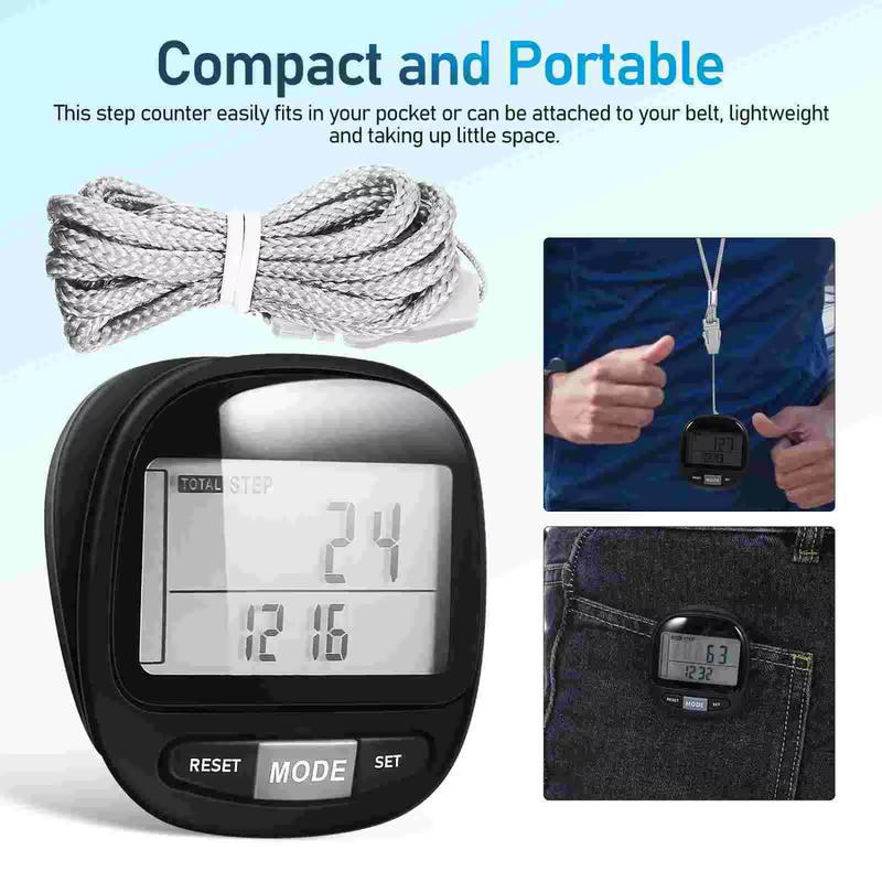 Pedometer Walking Counter Pedometers Seniors Clip On Step-阿里巴巴
