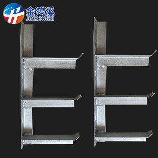 镀锌电力支架角铁托臂 电缆沟电力支架热浸洗金属E型管道托架-阿里巴巴