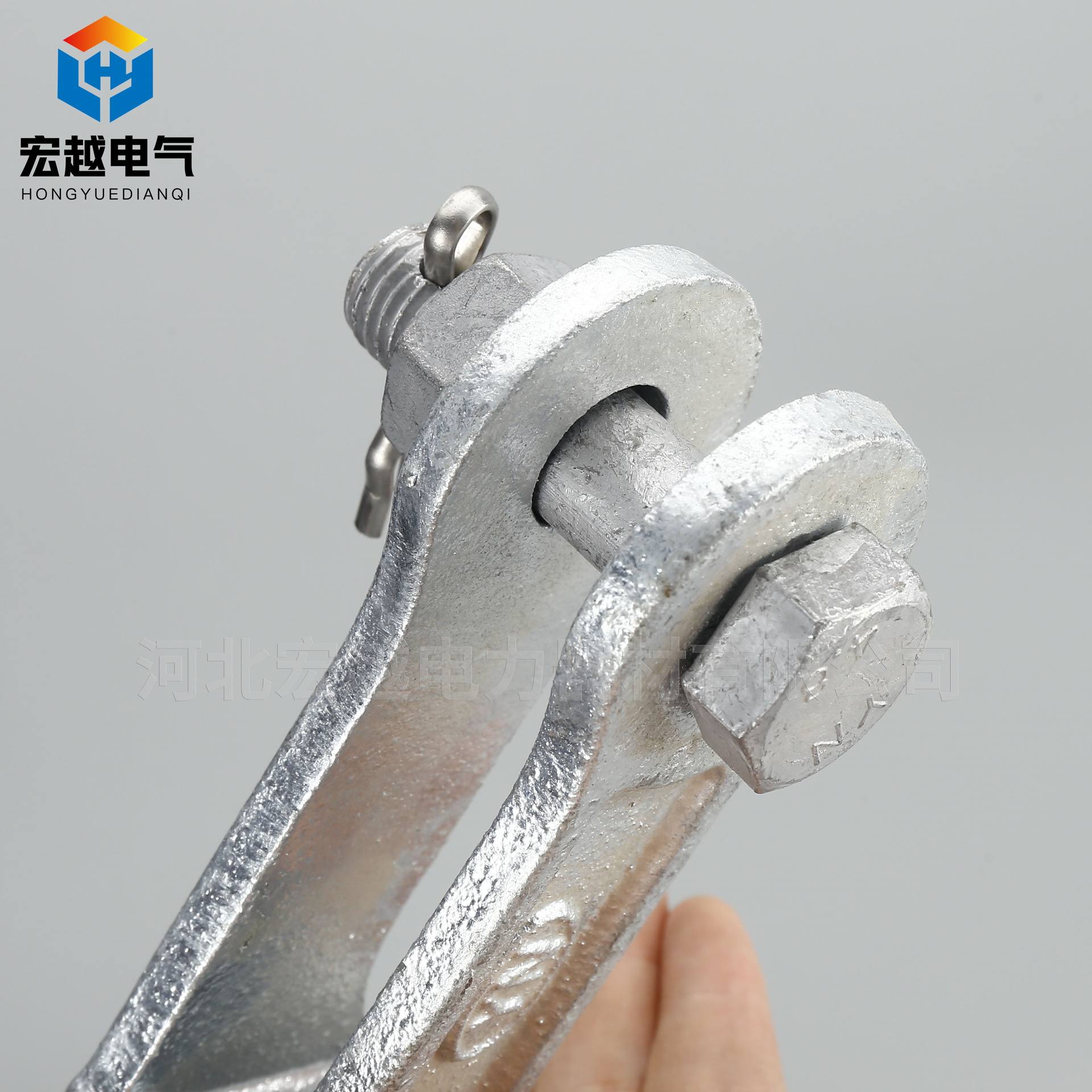 【NX楔形线夹】电力拉线金具NX-1-2-3-4可调式热镀锌楔形耐张线夹-阿里巴巴