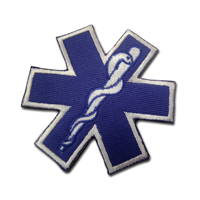 Spot wholesale Blue Life star logo snake rod emergency medical rescue ...