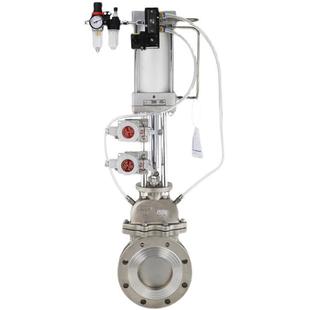 PZ673H-16P 不锈钢圆形气动刀闸阀浙江南高阀门气动明杆刀闸阀-阿里巴巴