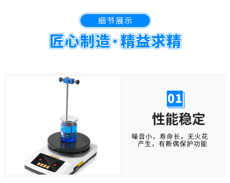 ZNCL-BS磁力搅拌器140 180 230mm智能恒温数显加热调温控温电热板-阿里巴巴