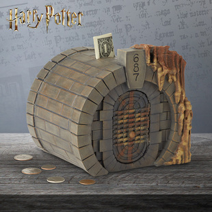 enesco正版哈利波特古灵阁银行柜台手办存钱罐精灵周边摆件储蓄罐-阿里巴巴