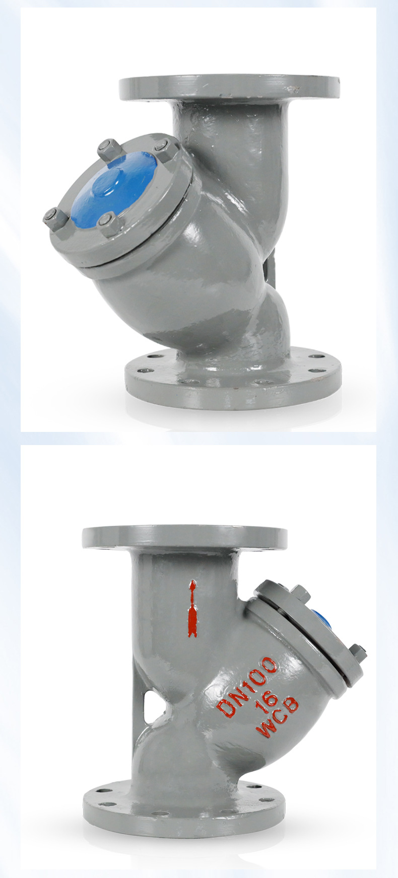 GL41H-16C 铸钢Y型过滤器 过滤杂质30目/60目/100目滤网式-阿里巴巴