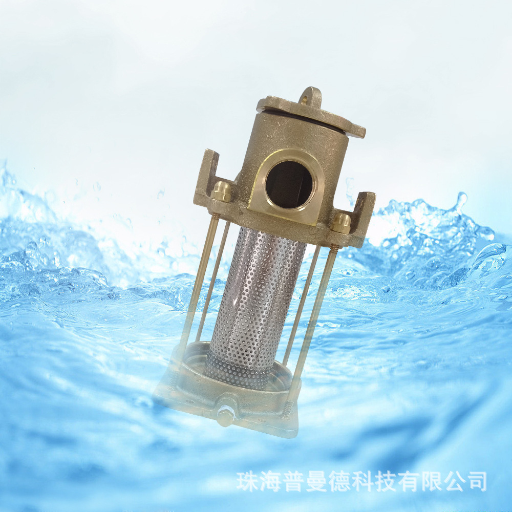船用青铜海水过滤器 船用游艇发动机发电机组空调配套海水过滤器-阿里巴巴