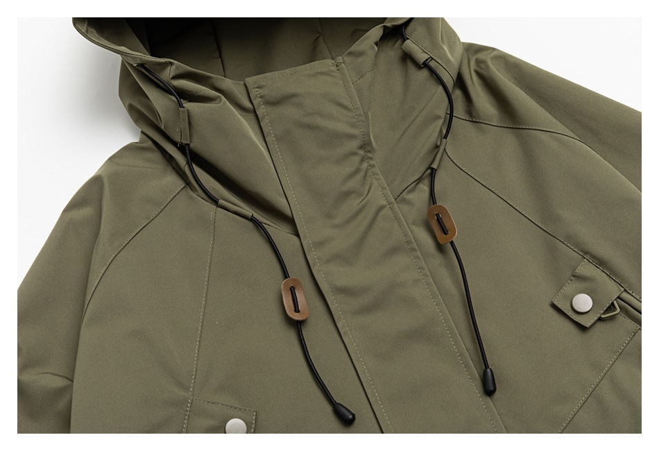 ADAM FREAK美式国潮牌机能风冲锋衣山系户外连帽夹克外套男女C39-阿里巴巴