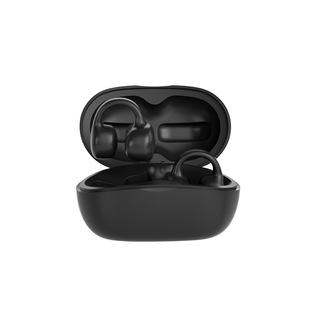 i113 夹耳式蓝牙耳机无线挂脖运动壳料骨传导-阿里巴巴