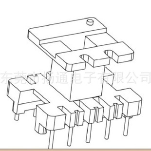 EE25滤波器骨架EI25双槽骨架变压器骨架立式5+5针-阿里巴巴