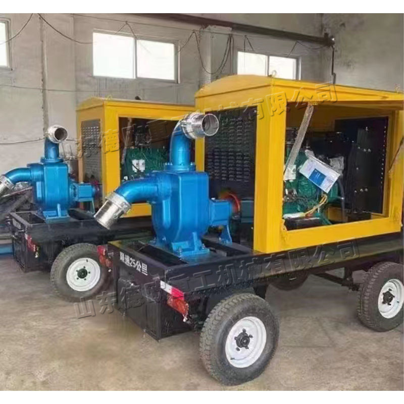 500 square meters large flow drainage vehicle self-walking drainage ...