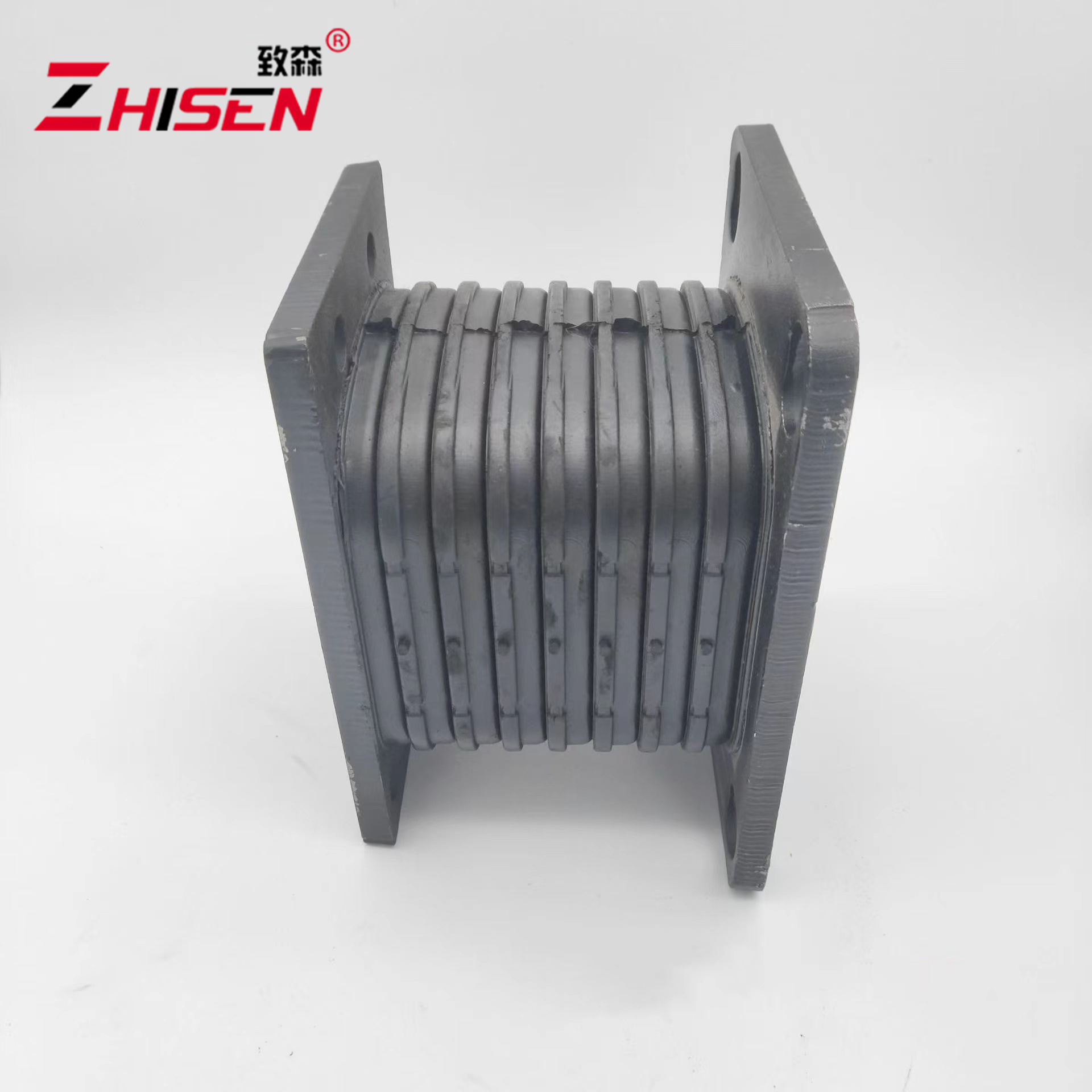 豪沃钢板橡胶支座/胶墩AZ9725520278/AZ9725520276-阿里巴巴