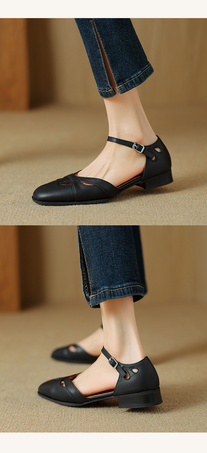 CHIKO Kylee Square Toe Block Heels Pumps Shoes