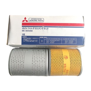 适用三菱6D24机油滤清器 6D22发动机 柴油格 空气 ME064356 FUSO-阿里巴巴