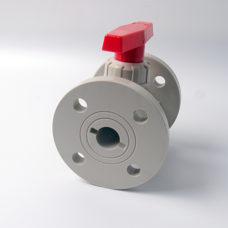 上海兰高阀门 PPH法兰球阀 Q41F-10S 耐酸碱全塑PPH法兰塑料球阀-阿里巴巴